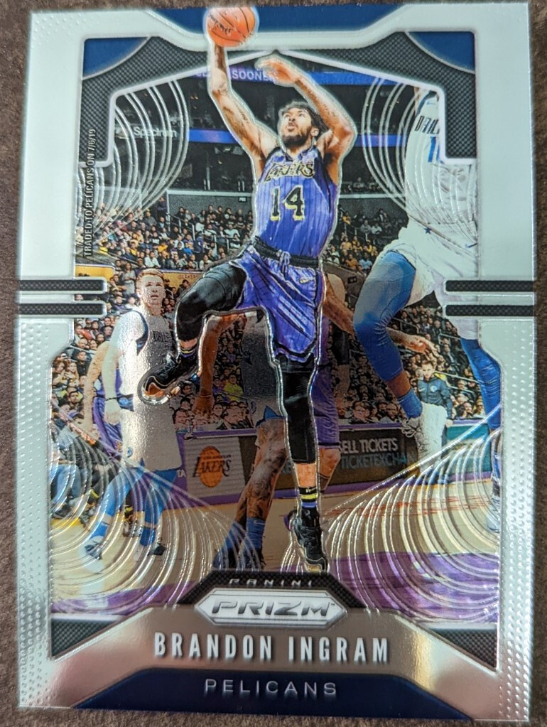 2019-20 Panini Prizm Base Brandon Ingram Card #241 New Orleans Pelicans ...