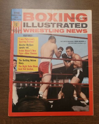 Vintage Boxing Illustrated Magazine. August 1963. Don Fullmer. K471 | eBay