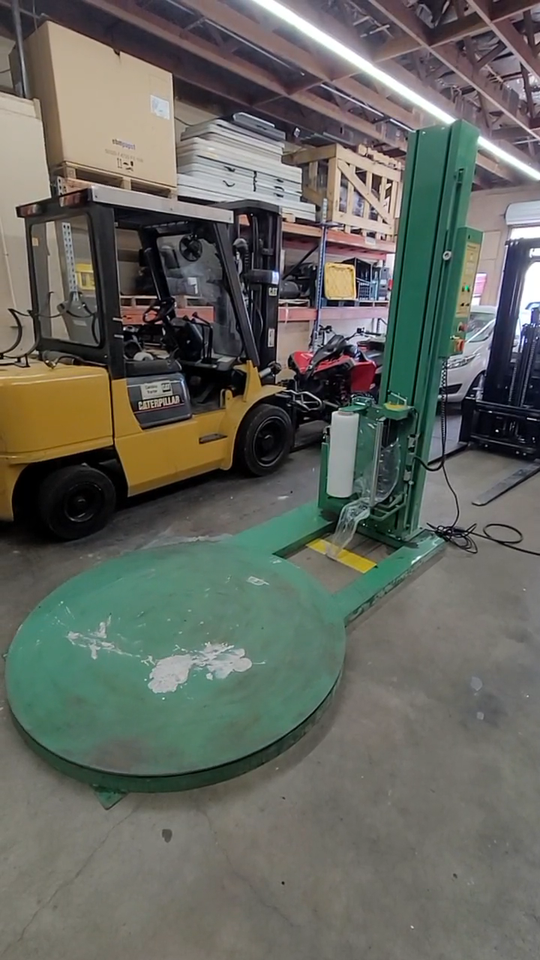 Highlight Industries Predator SS Stretch Wrapper Machine + Rolls of ...
