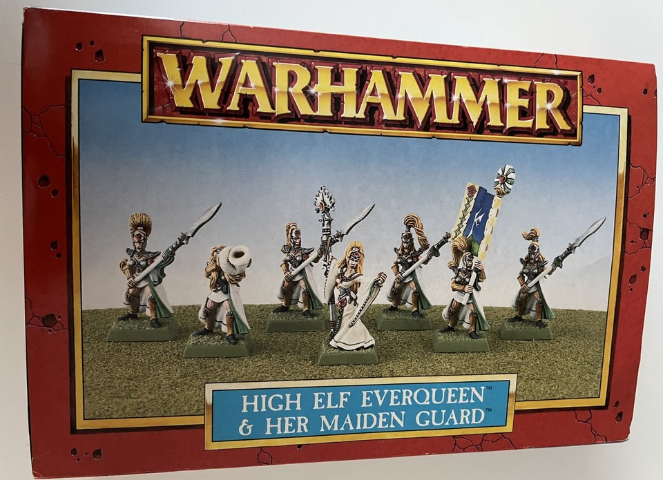 Games Workshop Warhammer High Elf Maiden Guard (Everqueen not included ...