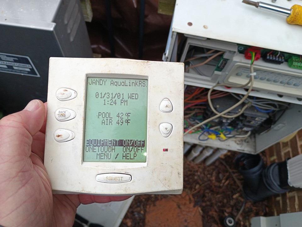 Jandy One Touch Display For RS Systems R0551800 | eBay