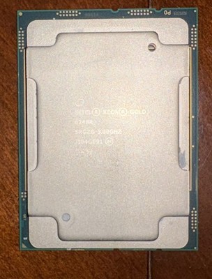 Intel SRGZG Xeon Gold 6248R 24C 3.0Ghz 35.75MB Processor | eBay