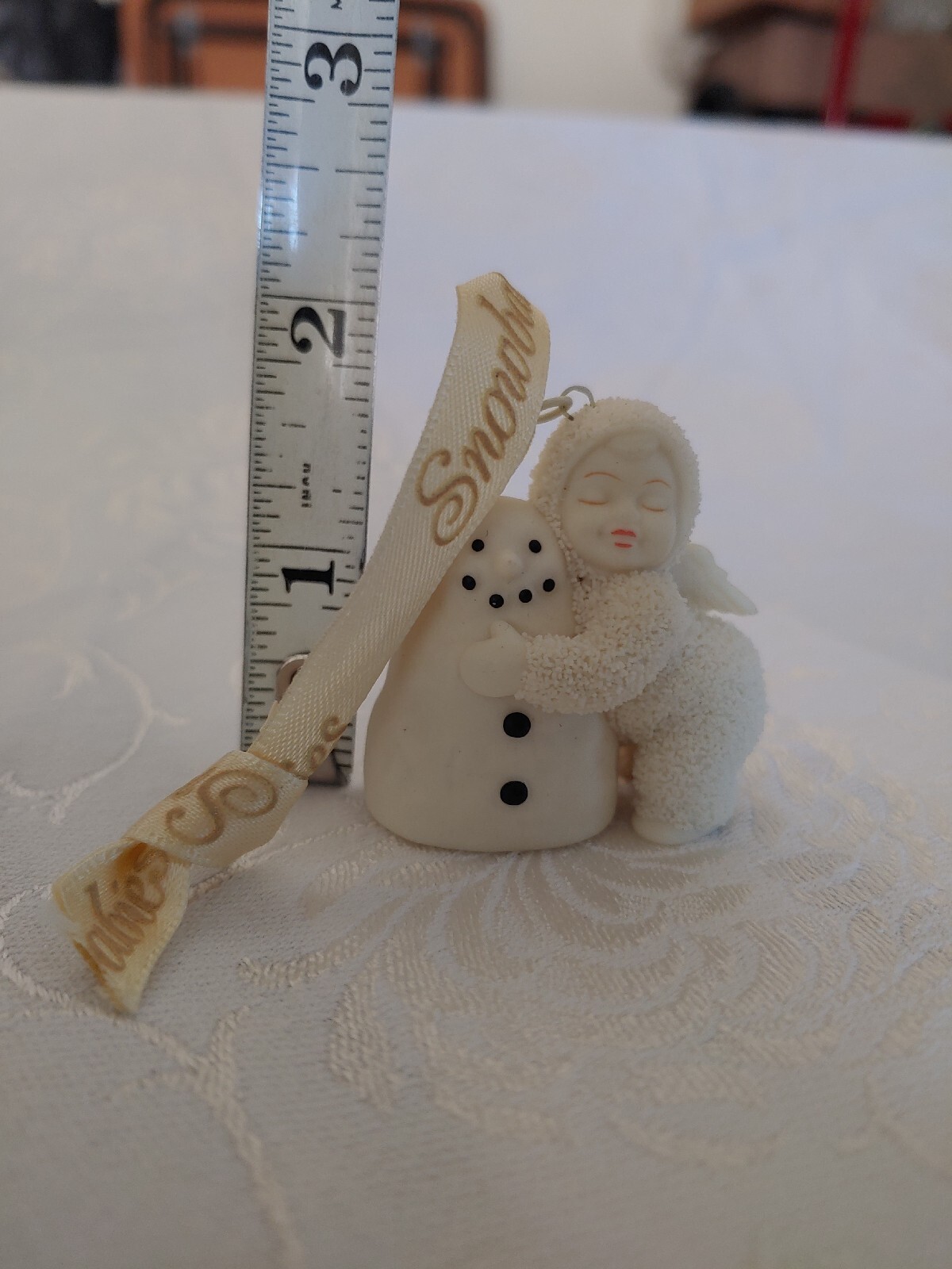 Snowbabies Dept 56 figurine ornament "Hugging a Snowman" | eBay