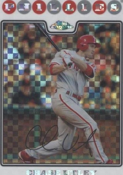 2008 Topps Chrome - X-Fractor #123 Chase Utley for sale online | eBay