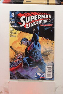 SUPERMAN UNCHAINED #2A (2013) Batman, Scott Snyder, Jim Lee, DC Comics ...