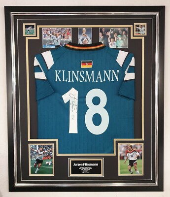 Germany Deutschland Jurgen Klinsmann Signed Shirt Autographed Trikot ...