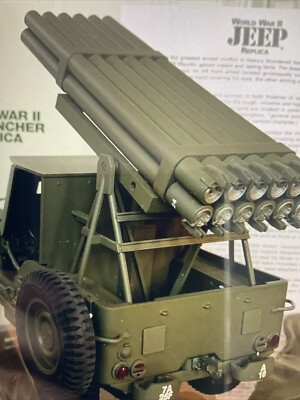 Danbury mint WW2 Willy's Jeep with Rocket launcher. Boxed | eBay