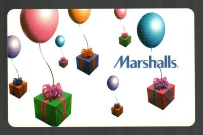MARSHALLS Christmas Presents Floating on Balloons ( 2008 ) Gift Card ...