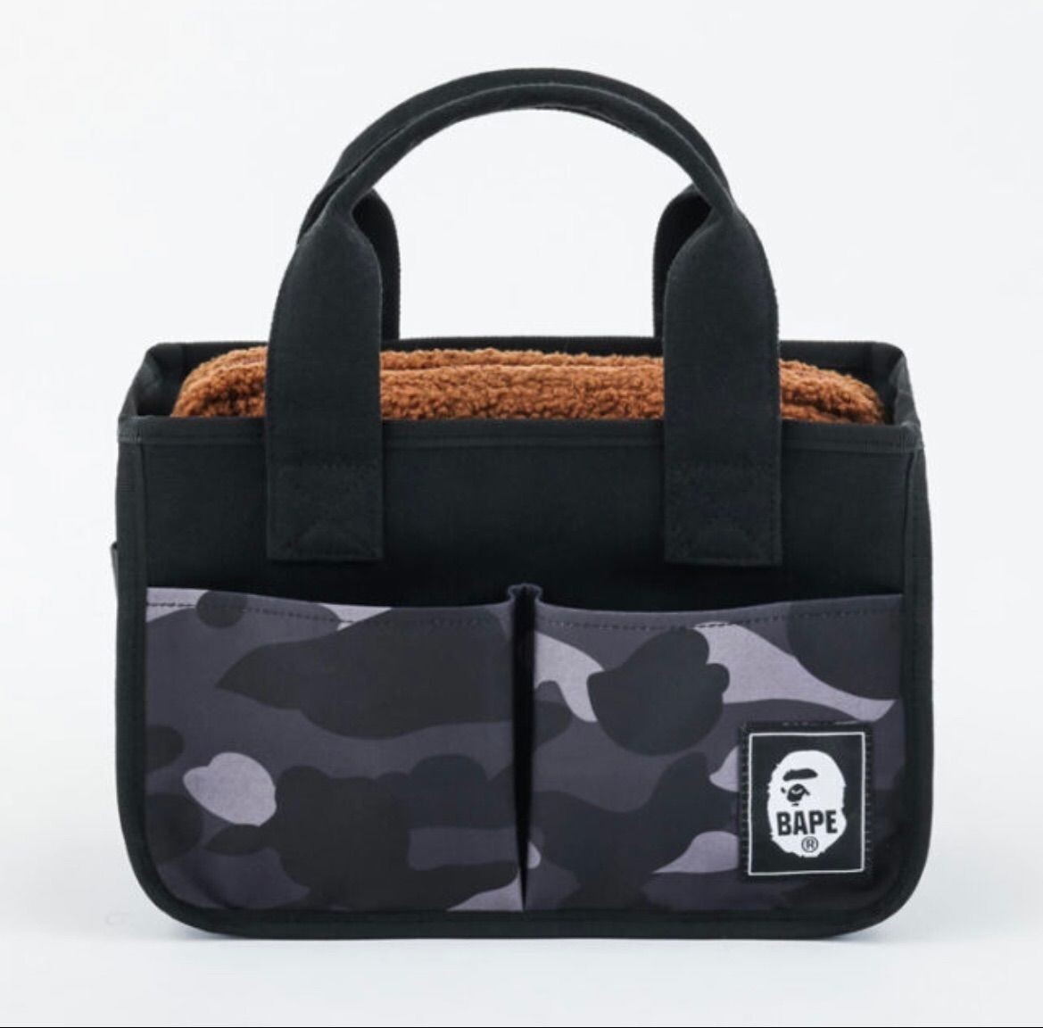BAPE KIDS A Bathing Ape Camo Tote Bag & Fluffy MILO Pouch 2023 Book ...