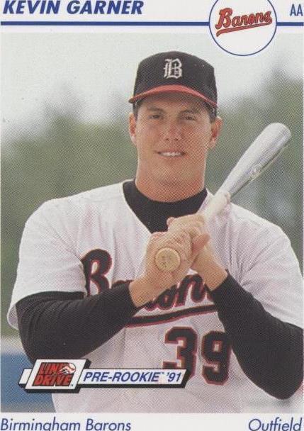 1991 Line Drive Pre-Rookie - AA Kevin Garner #60 (RC) for sale online ...