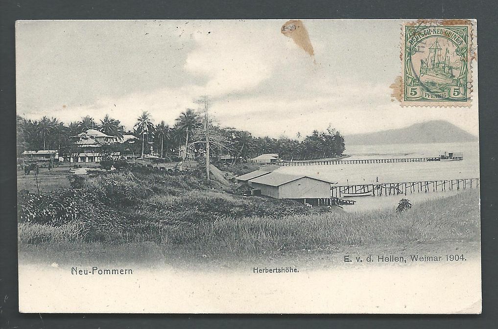 Herbertshöhe Kokopo Bismarck Archipelago German Papua New Guinea stamp ...