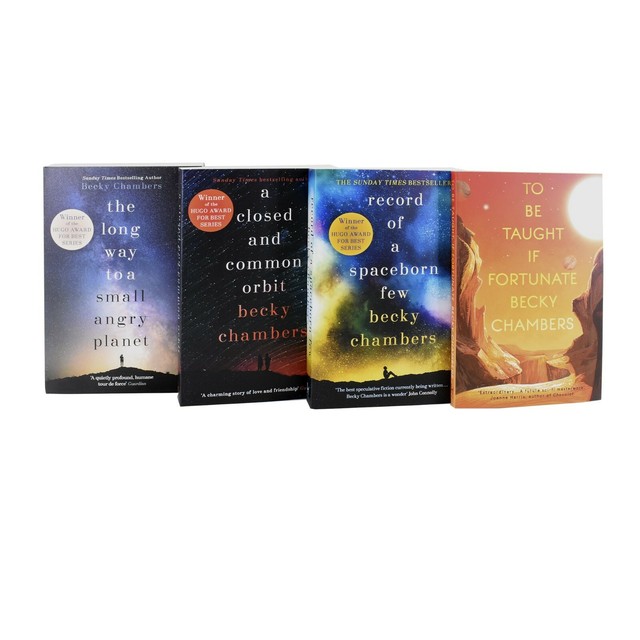 Wayfarers Series 4 Books Collection Set by Becky Chambers Long Way to a ...