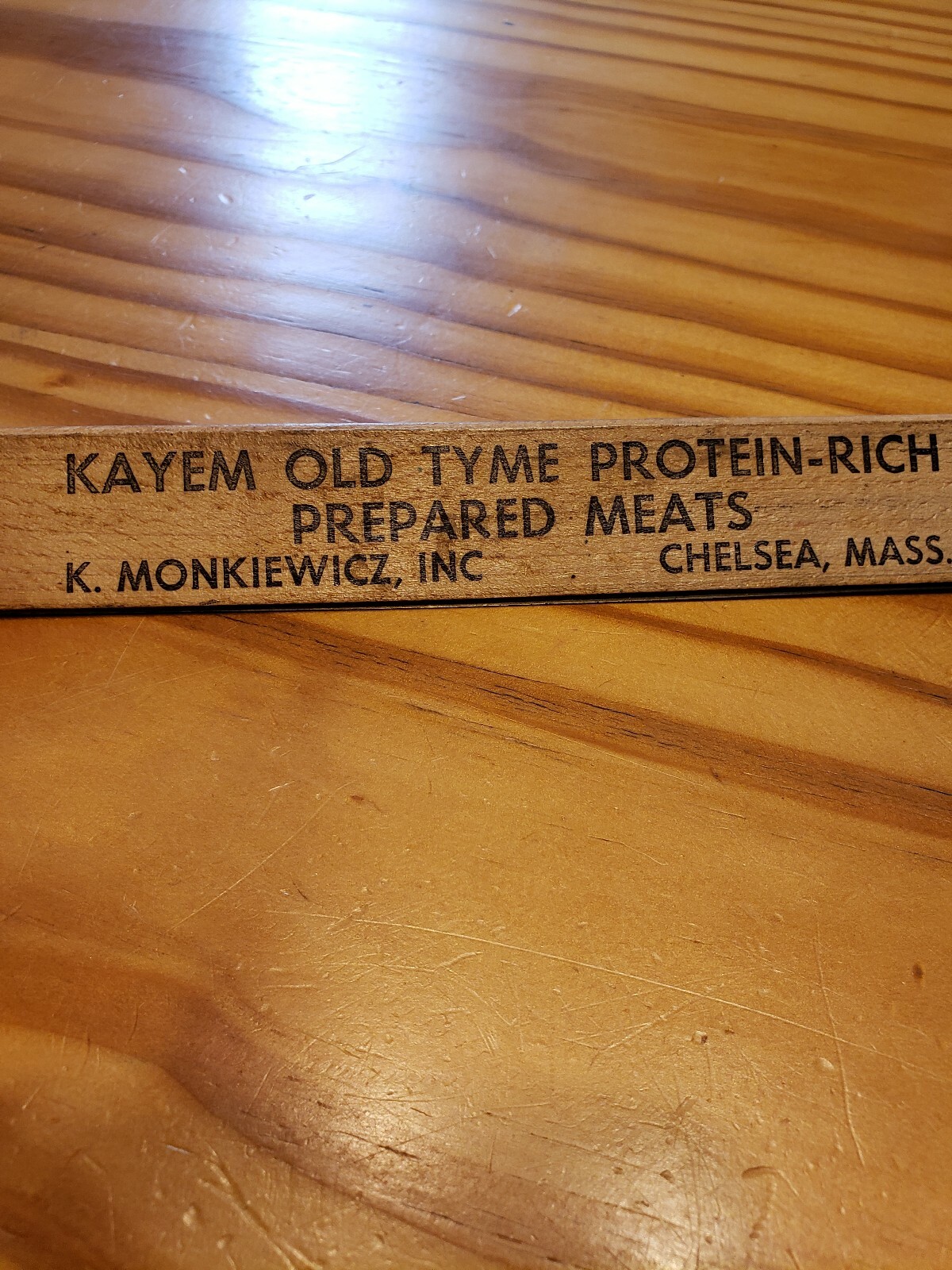 Vintage Kayem meats Make it your rule to graduate from school Ruler ...