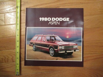 Dodge Aspen 1980 car Dealer showroom Sales Brochure | eBay