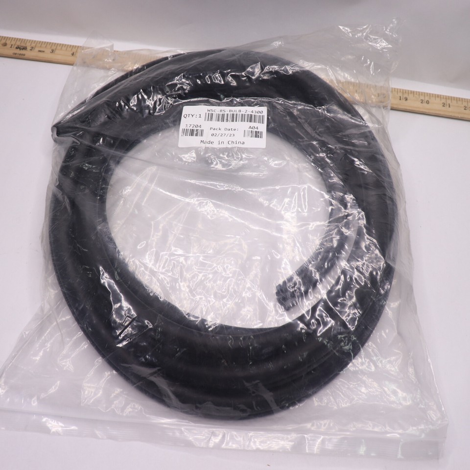 Bulb Type Seal Rubber w/o Hardware WSC-RS-BULB-2-4300 | eBay