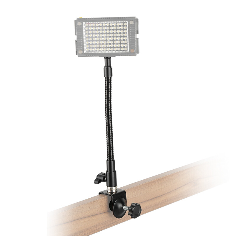 CAMVATE Flexible Metal Gooseneck Arm Holder with Clamp & Lock-grip ...