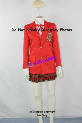 Magister Negi Magi Negima Asuna Kagurazaka Cosplay Costume School ...