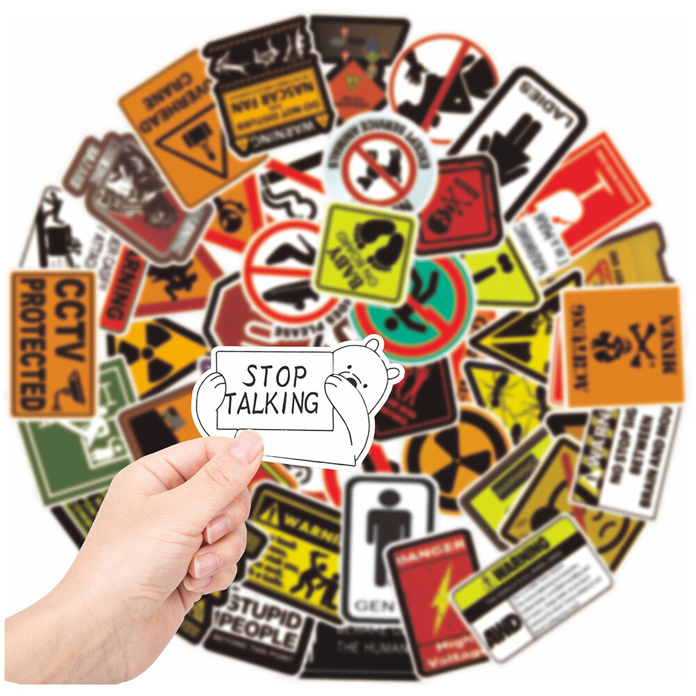 Car Reminder For Laptop Danger Banning Signs Fridge Guitar Warning ...