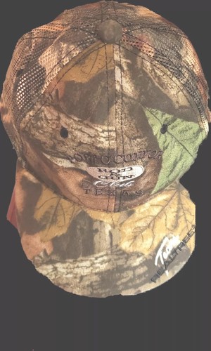 Team Realtree Baseball Cap Camo 1 sz Hook & Loop Adj "Port O'Connor Rod ...