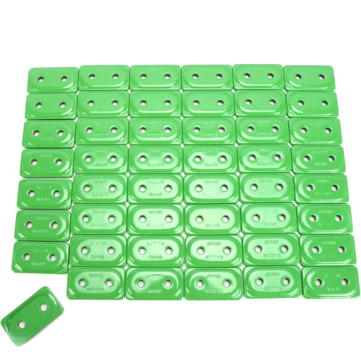 Woodys Green Grand Digger Two-Hole Double Support Plates - ADG-3780-48 ...