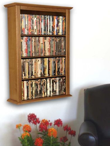 Wall Mount CD DVD Storage Rack 342 CD 160 DVD - 5 color | eBay