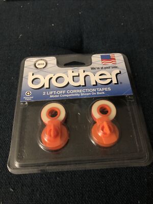 Brother Correction Tapes New 3010 Lift-Off 2 .281" x 21.4' | eBay