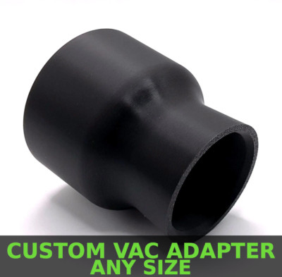 Shop Vac ADAPTER - ANY CUSTOM SIZE - Universal - Vacuum, tool or dust ...