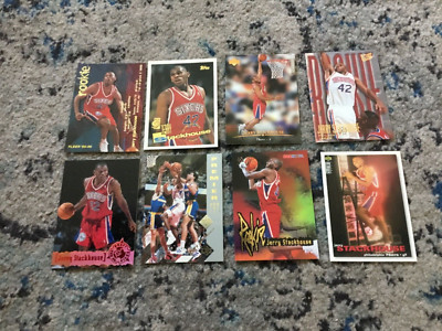 Jerry Stackhouse 8 Card Rookie Lot Philadelphia 76ers All Different | eBay