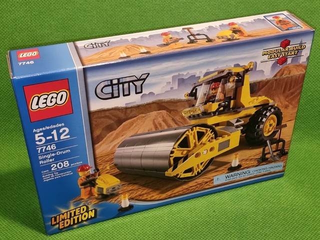 LEGO CITY: Single-Drum Roller (7746) for sale online | eBay