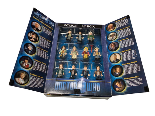 11 x Doctor Who Micro Figure Set Character Builder new in Tardis box | eBay