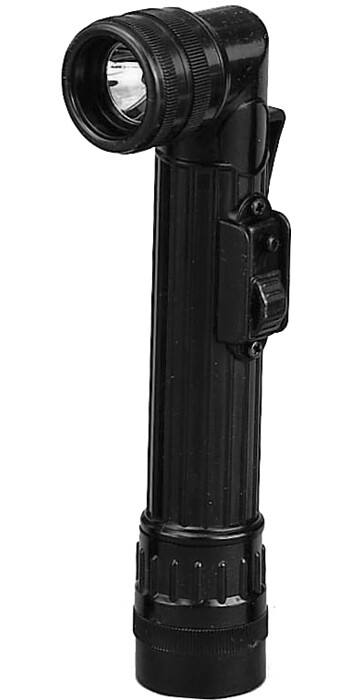 Mini Angle Head Tactical Flashlight AA Battery Army Military Campers ...