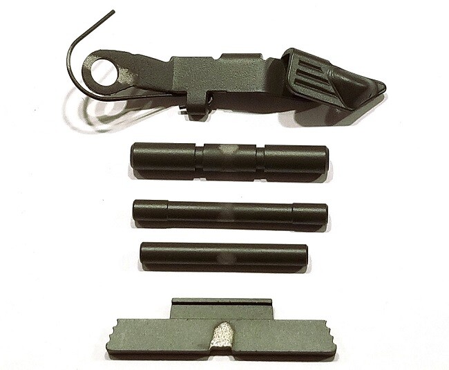 Extended Control Kit, ESLL, Extended Mag Release For GLOCK 17 19 26 Gen ...