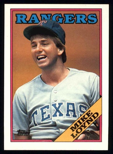 1988 Topps #319 Mike Loynd Rangers 8 - NM/MT | eBay