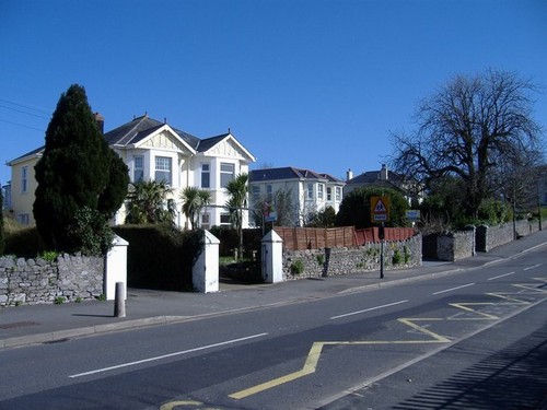 Photo 6x4 Westhill Road, Hele Torquay The northern suburbs of Torquay ...