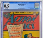 SPECIAL EDITION #1 CGC 8.5 DC 1944 Superman Action Comics 80 HIGHEST ...