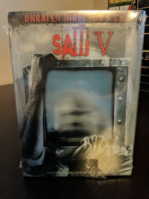 Saw V: Director's Cut Unrated (2009) DVD Horror Slasher NEW *BUY 2 GET ...