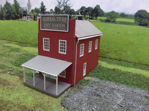 2 story country town shop Ho Scale | eBay Australia