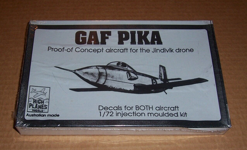 1/72 High Planes Models GAF PIKA proof of concept oddball aircraft ...
