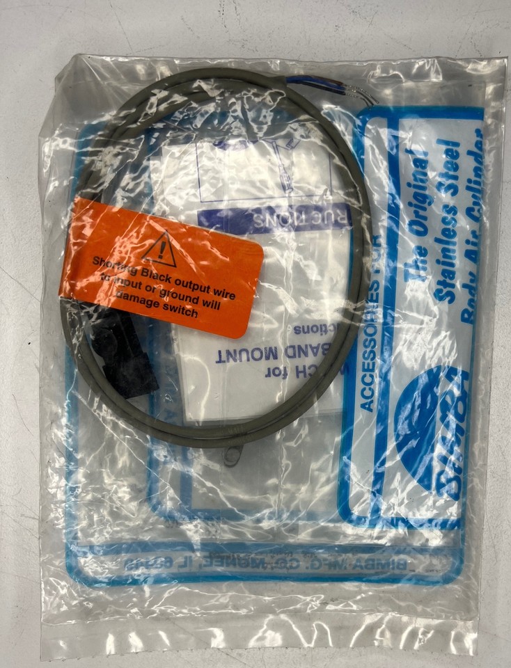 ONE (1) BIMBA Current Sourcing (PNP) Hall Effect Switch HSC-17 (NEW) | eBay