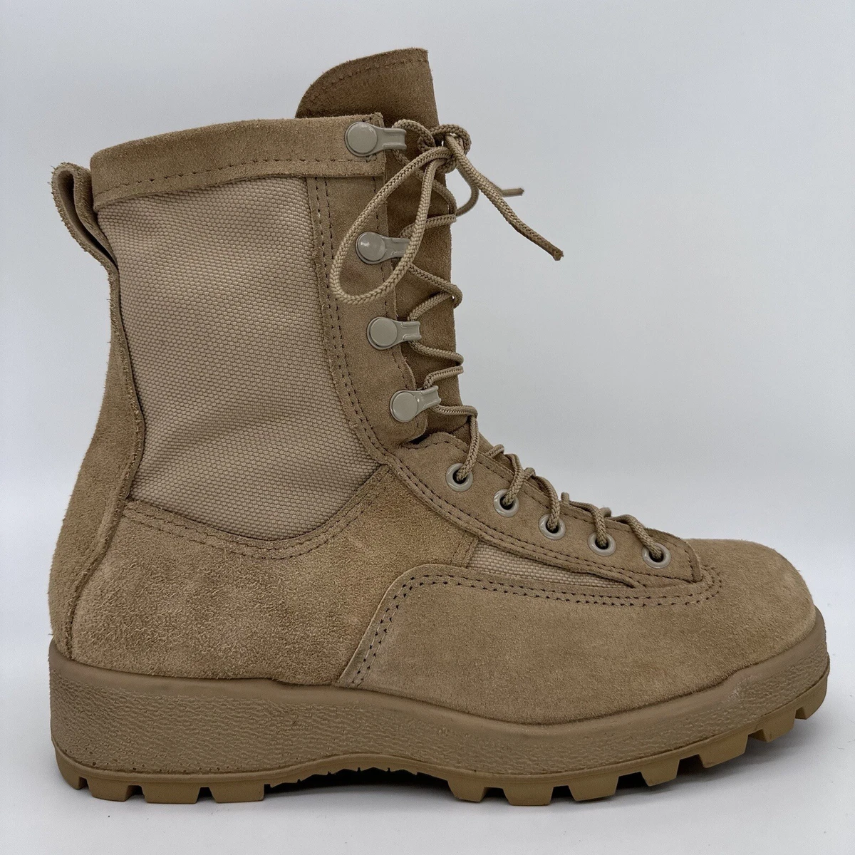 Tan Army Boots For Men
