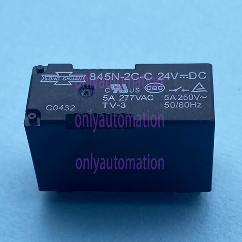 1PC Song Chuan 845N-2C-C 24VDC Power Relay 5Pins~ | eBay