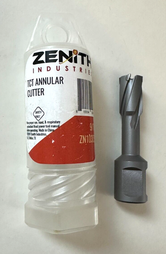 Zenith Industries ZN103052 3/4" Shank 9/16" x 1-3/8" TCT Annular Cutter ...