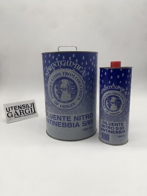 DILUENTE NITRO S/65 ANTINEBBIA ALTA QUALITÀ - MADE IN ITALY - VARI ...