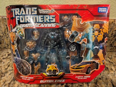 TRANSFORMERS PROTOFORM BUMBLEBEE TAKARA TOMY EARTH MODE SCANNING ACTION ...