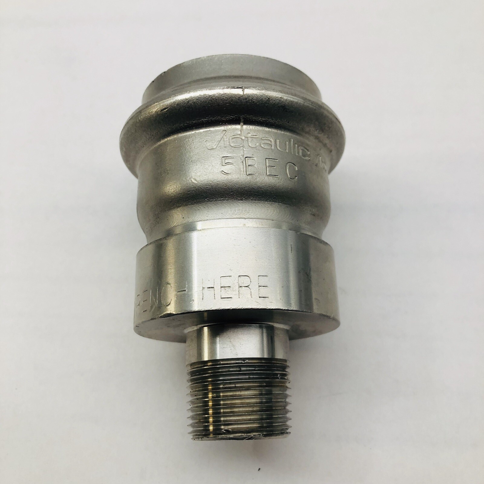 VICTAULIC /IC PRESS 316 FOR SCHEDULE 1-1/2" NPS X 3/4" S/P576 MALE ...