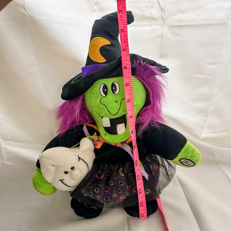 VTG Halloween Witch Plush Dancing Singing Haunted House Rock MTY ...