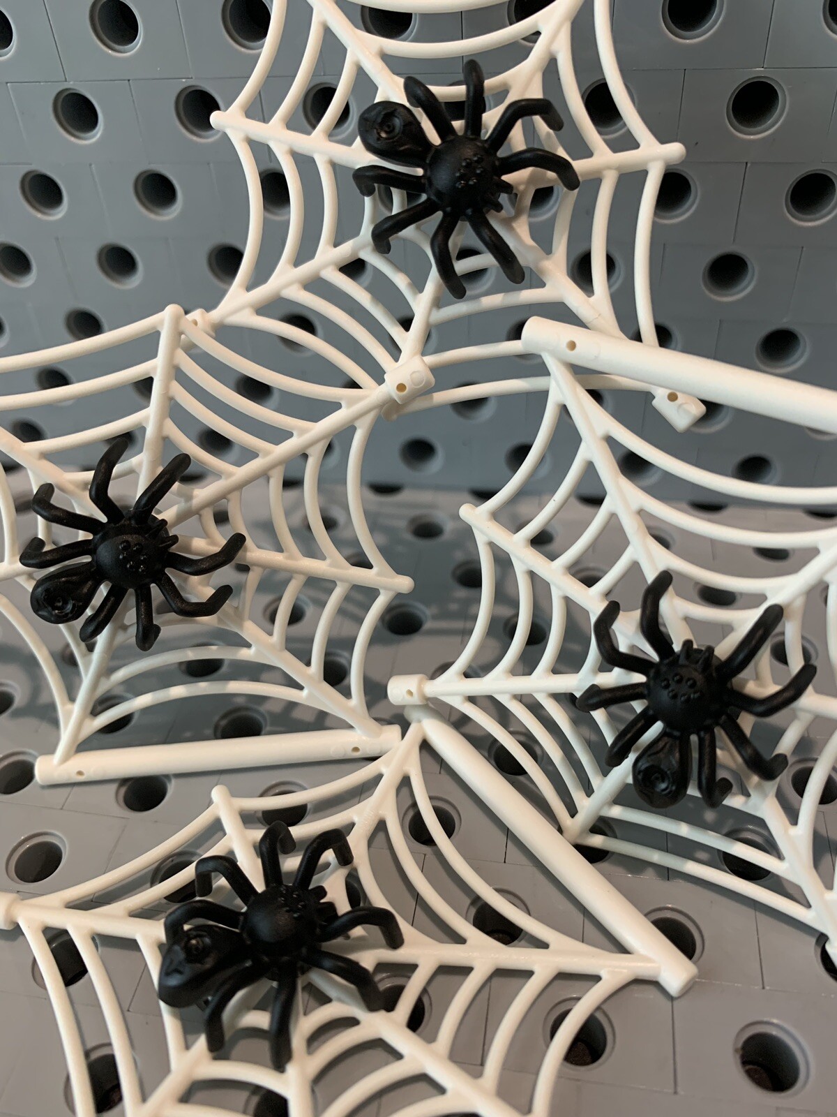 Lego Spider Spiderweb Halloween Decor Accessory New Set Of 4 | eBay