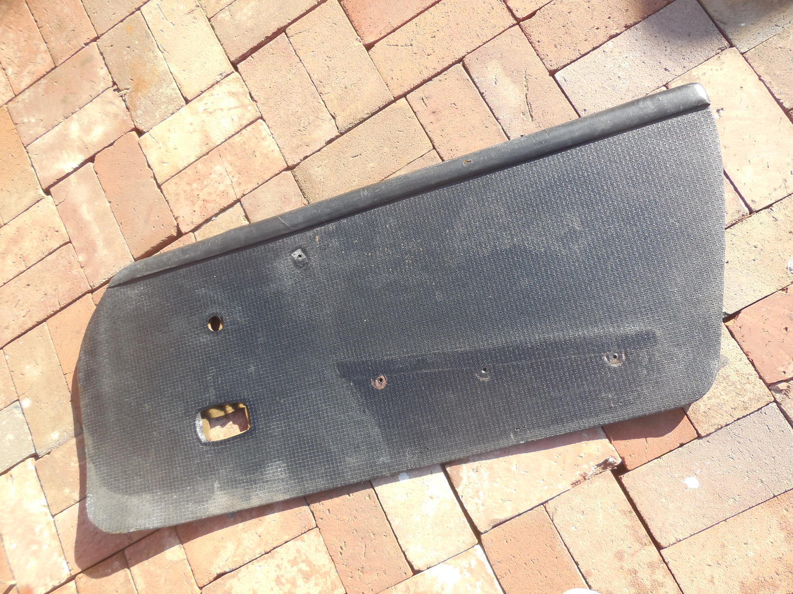 Porsche 914 Interior Door Panel (right,passenger side) BLACK FL#9 | eBay