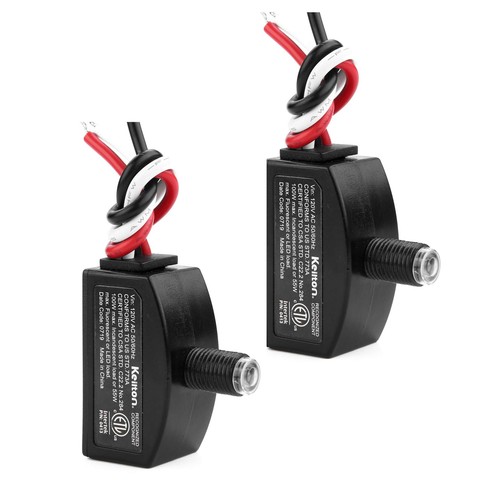 120V AC Dusk to Dawn Photocell Light Sensor Outdoor Hard-Wired Post Eye ...