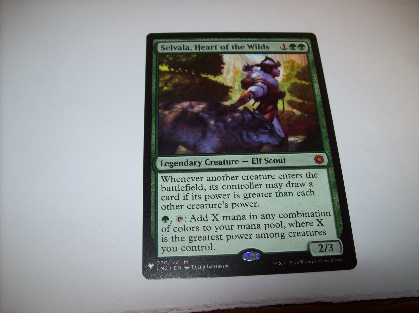 MTG SELVALA, HEART OF THE WILDS MYTHIC RARE MYSTERY BOOSTER CARD FREE ...